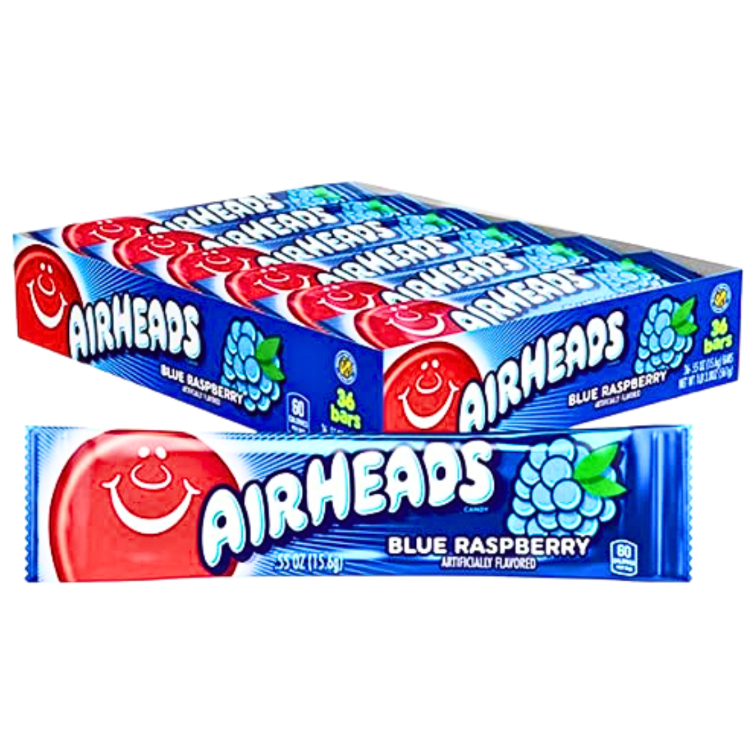 Airheads Blue Raspberry 15g – KKB Sweets And More