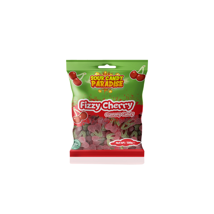 Candy Paradise Sour Cherries 100g – KKB Sweets And More