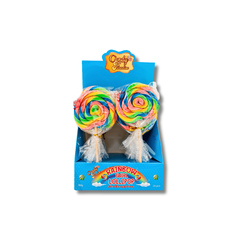 Candy Paradise Rainbow Swirls 80g – KKB Sweets And More