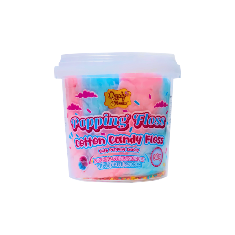 Candy Paradise Popping Floos 50g – KKB Sweets And More