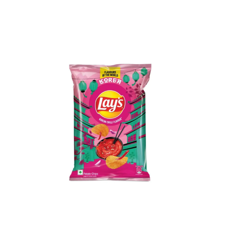 Lay's Korean Chilli Flavour 46g – KKB Sweets And More