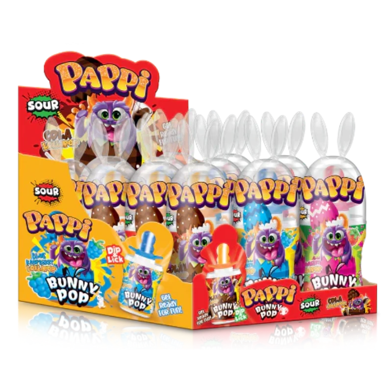 Pappi Bunny Pop Dipper 32g x1Stk – KKB Sweets And More