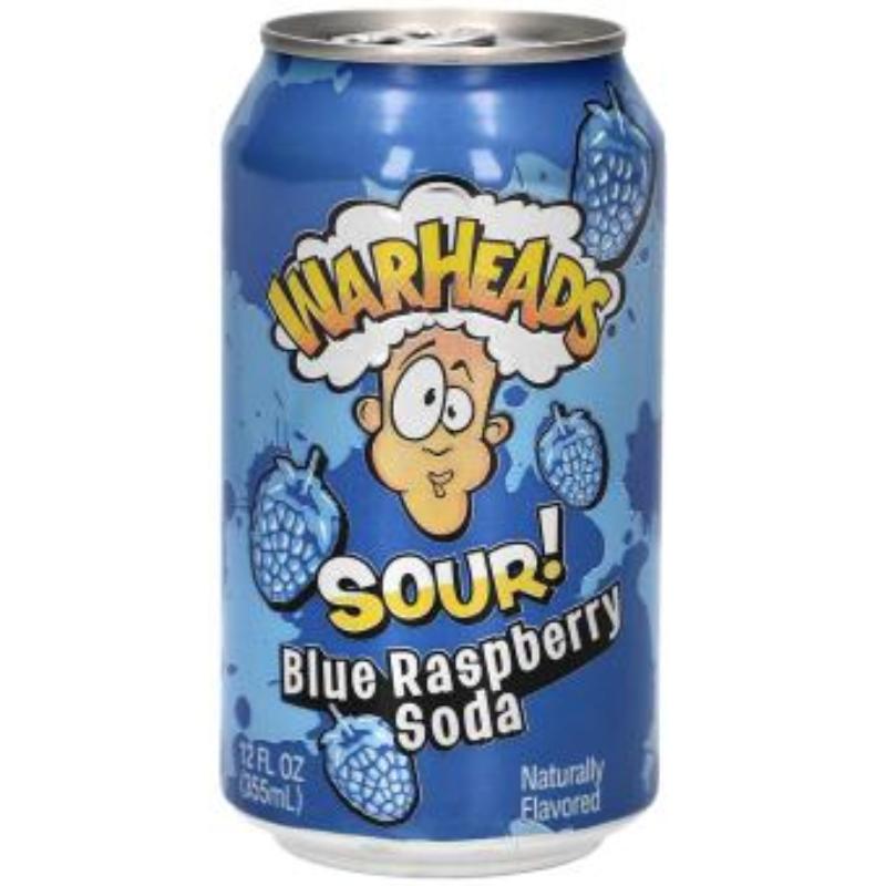 Warheads Sour! Blue Raspberry 355ml – KKB Sweets And More