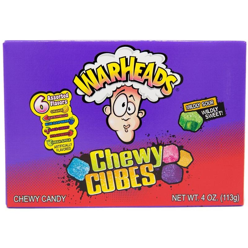 Warheads Chewy Cubes 113g – KKB Sweets And More