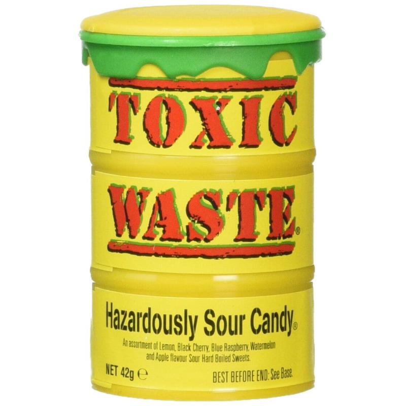 Toxic Waste Yellow Drum 42g – KKB Sweets And More